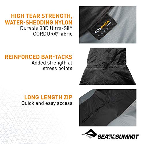 Sea to Summit Ultra-Sil Lightweight Duffle Bag, 40-Liter, Orange