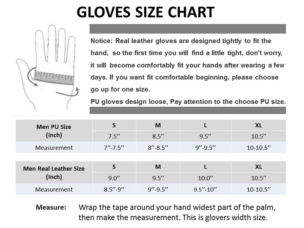 SEABIRR Driving Gloves Thin Black Leather Gloves Men Driving Gloves Touchscreen Outdoor Sports(PU,XL)