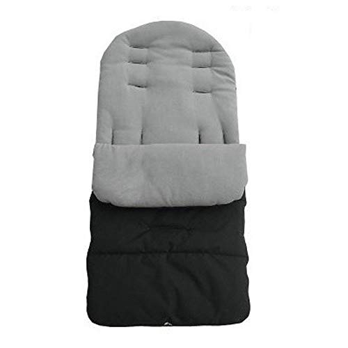 Replacement Parts/Accessories to fit Summer Infant Strollers and Car Seats Products for Babies, Toddlers, and Children (Grey Foot Muff)