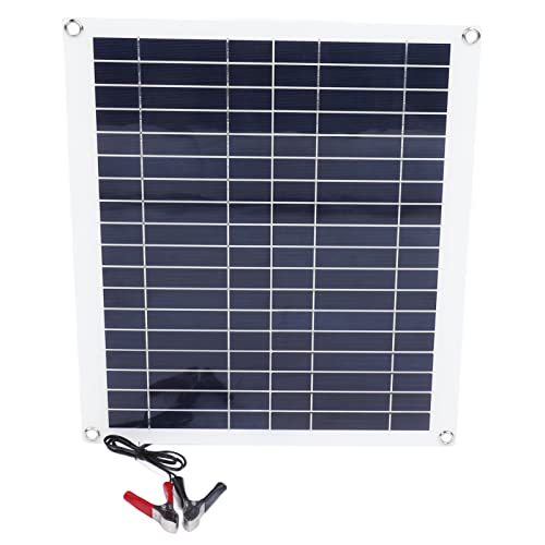 Solar Panel Kit Photovoltaic Flexible Small Multipurpose Charger Power Generation Flexible Panel 100W Battery Charger with 100A 20W Set for Battery Charging Photovoltaic Panel Solar Panels