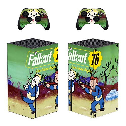 X-box-Series-X Console and 2 Controllers Skin Set - Shooter Game – X-box-Series-X Vinyl (only fit X-box-Series-X )