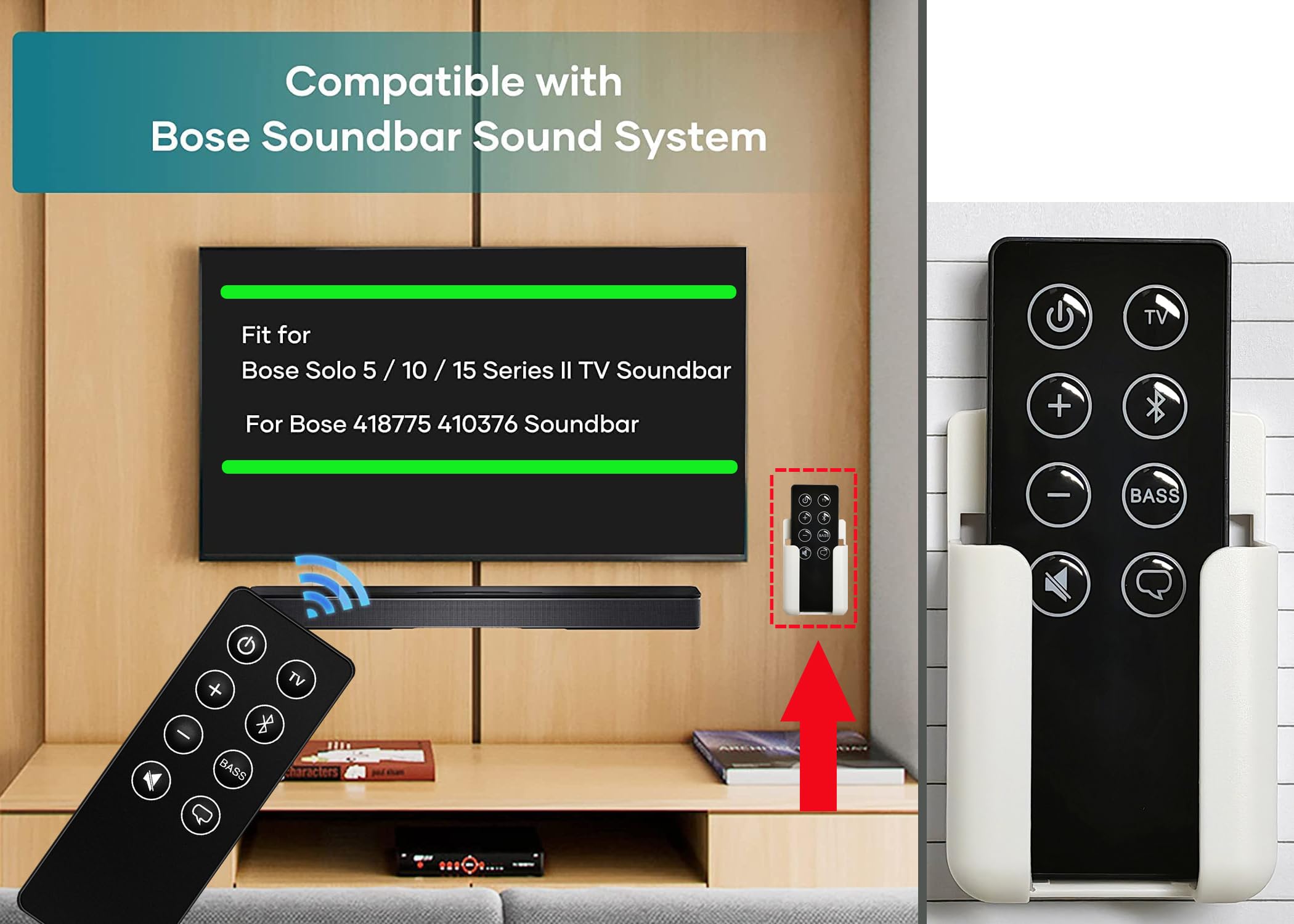 Replacement Remote Control for Bose Solo CineMate Series I II Digital Home Theater Speaker System