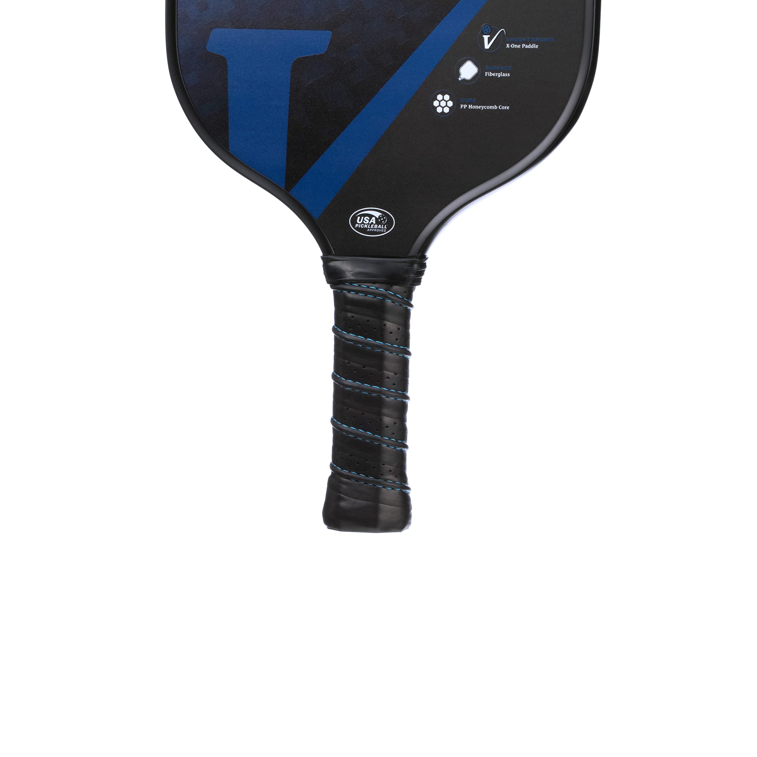 Vaught Sports X-One Pickleball Paddle - Dark Blue / 4 1/4