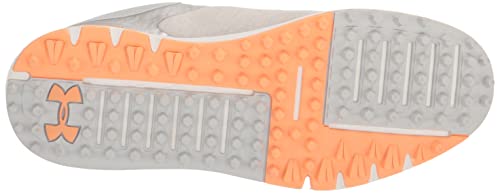 Under Armour Women's Charged Breathe 2 Knit Spikeless Cleat, (100) Halo Gray/Halo Gray/White, 10, US