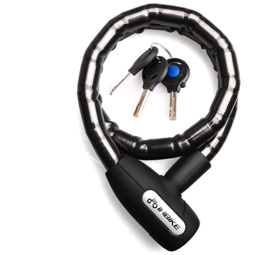 ZMYDZ Bicycle Lock Bicycle Lock Anti-Theft Cable Lock 0.m Waterproof Cycling Motorcycle Cycle Bike Security Lock with Illuminated Key Bike Lock