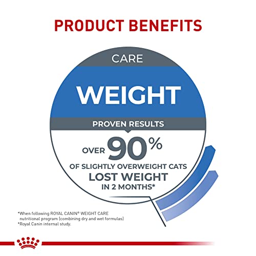 Royal Canin Feline Weight Care Thin Slices in Gravy Canned Adult Wet Cat Food, 3 oz can (6-pack)