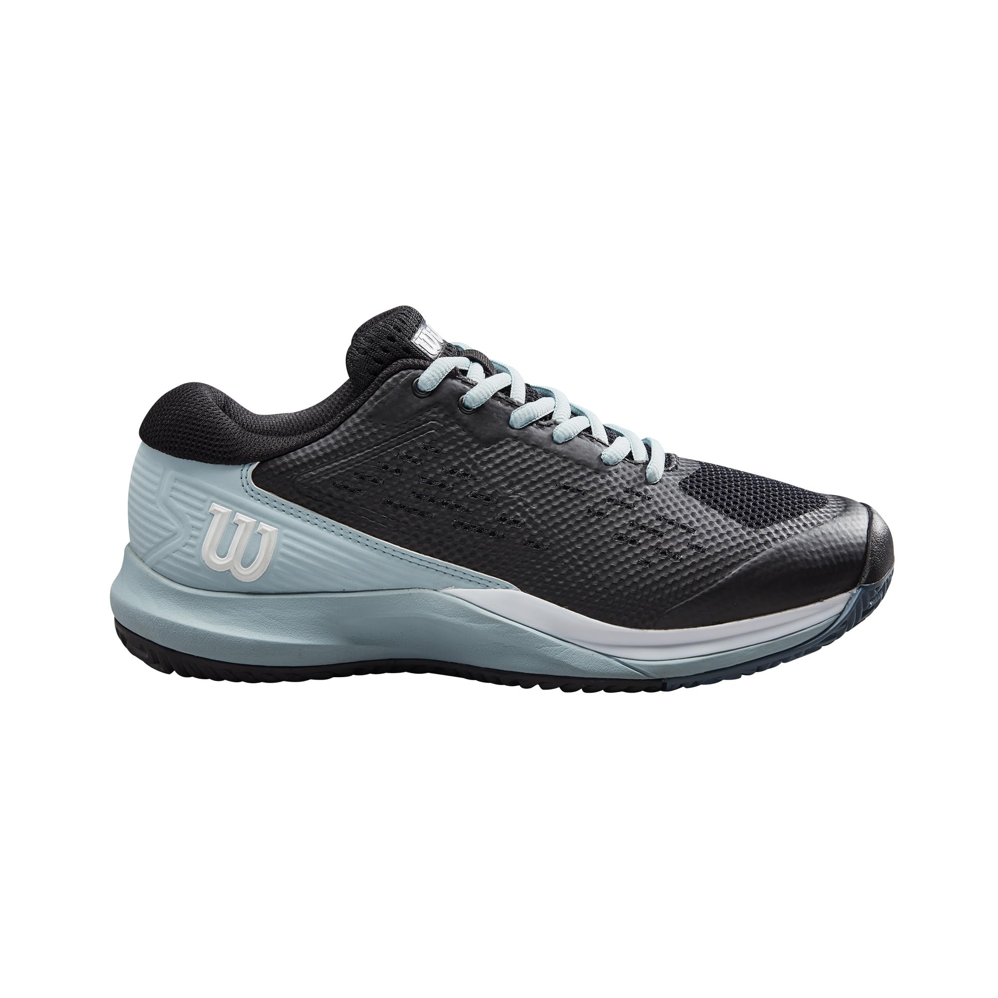 WILSON Rush Pro Ace Scuba Blue/White/Fiery Coral 9 B (M)