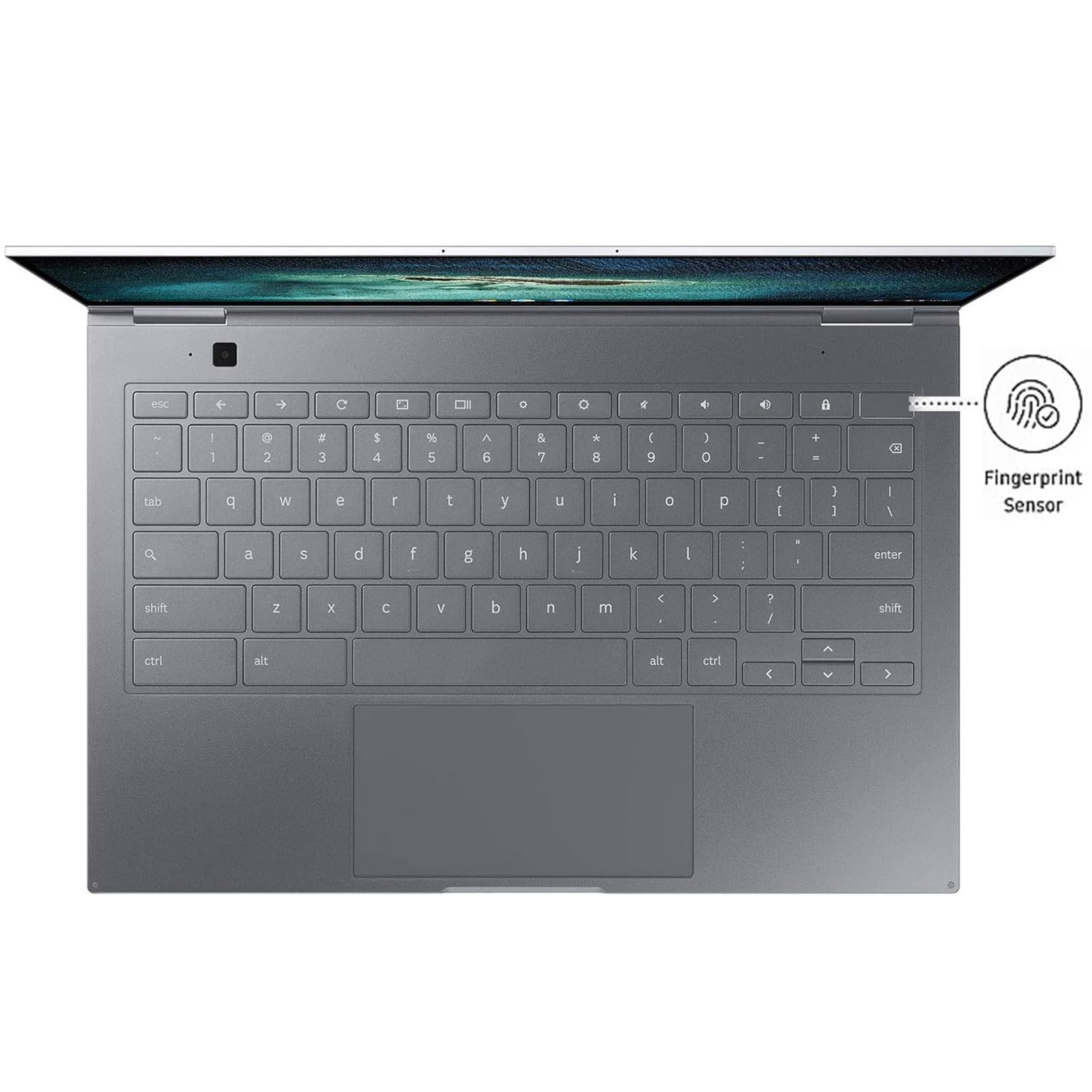 Samsung Chromebook Touchscreen Laptop with Pen| 13.3 UHD AMOLED Display| Intel i5-10210U| Backlit Keyboard| Wireless Wi-Fi6| USB C| Fingerprint| Chrome OS| Webcam (8GB RAM| 256GB SSD+256G SD Card)