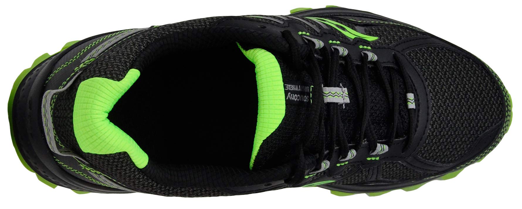 Saucony Men's Excursion Tr11 Black/Slime Running Shoe 11.5 M US