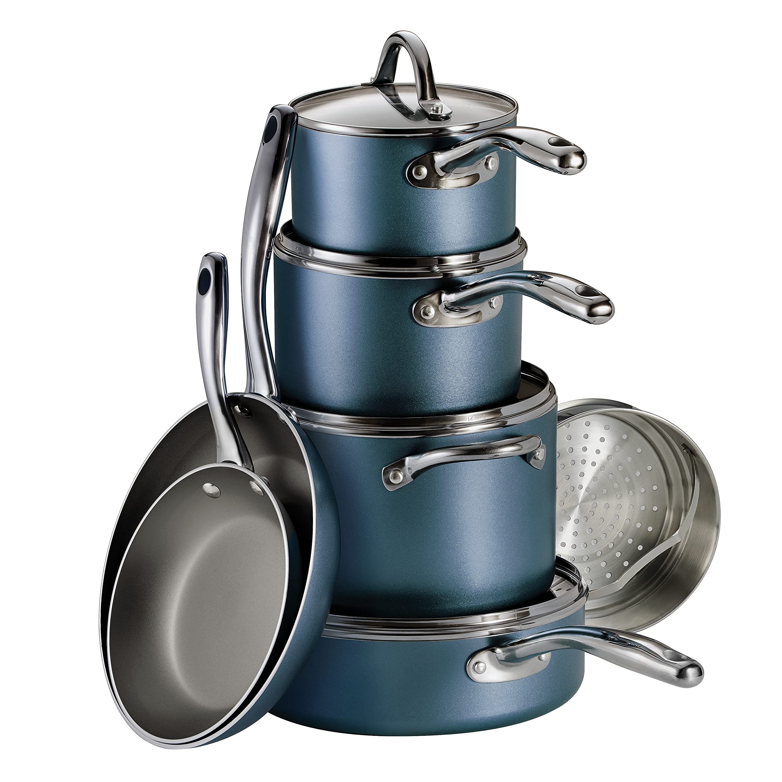 Tramontina Cookware Set Nonstick 11-Piece Silver, 80143/030DS