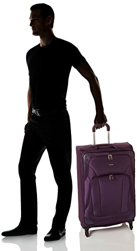 Samsonite Dakar Lite Carry-On Luggage Large Purple Travel Bag