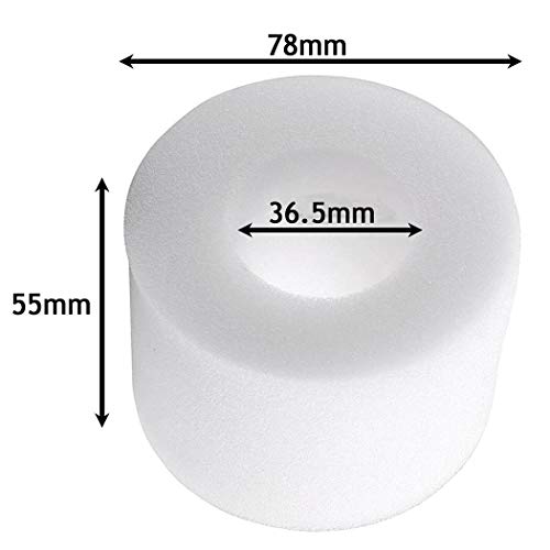 WQPY Vacuum Cleaner Parts Foam Filter and Filter Frame Set Compatible with Shark Upright IF130 FLT9596 + FLT9597 Smart Sweeping Robot Vacuum Cleaner Accessories