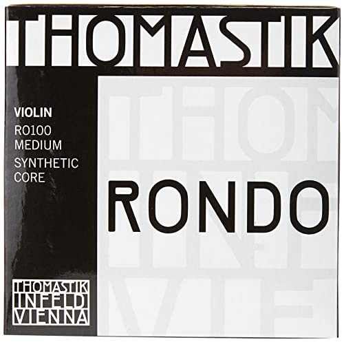 Thomastik Violin String RONDO (RO01, RO02, RO03A, RO04, 4) Set of 4 Types, Medium Tension RO100
