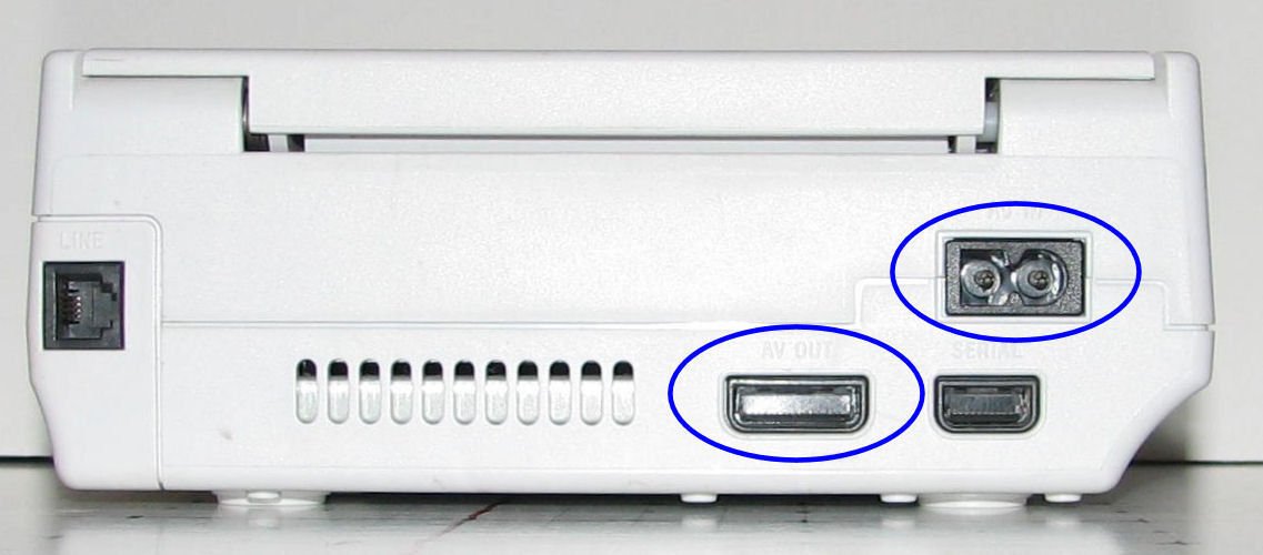 Sega Dreamcast Hookup Connection Kit Composite AV Cable Power Cord