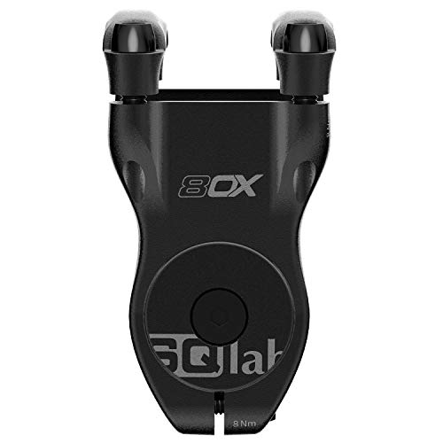SQlab Unisex – Adult's 8OX Bicycle stem, Black, 35 mm