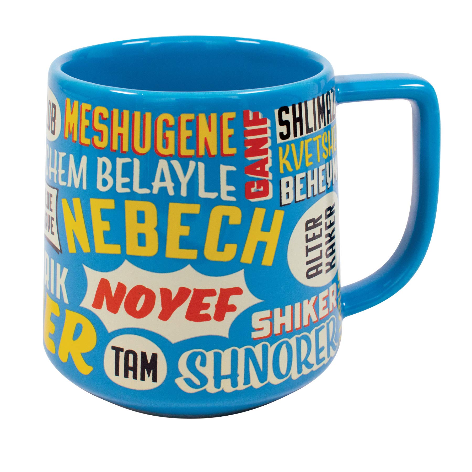 Yiddish Insults Mug - Nudnik to Tipish and More