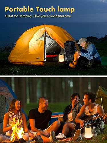 TLAOTNIY Dimmable Night Light Lamp, πΎπ€π‘π€π§ πΎπππ£πππ£π π½πππ¨πππ πππππ© πππππ©π¨ for Kids, Touch Sensor Control Table Light Lamp for Bedroom with Rechargeable Battery -Remote