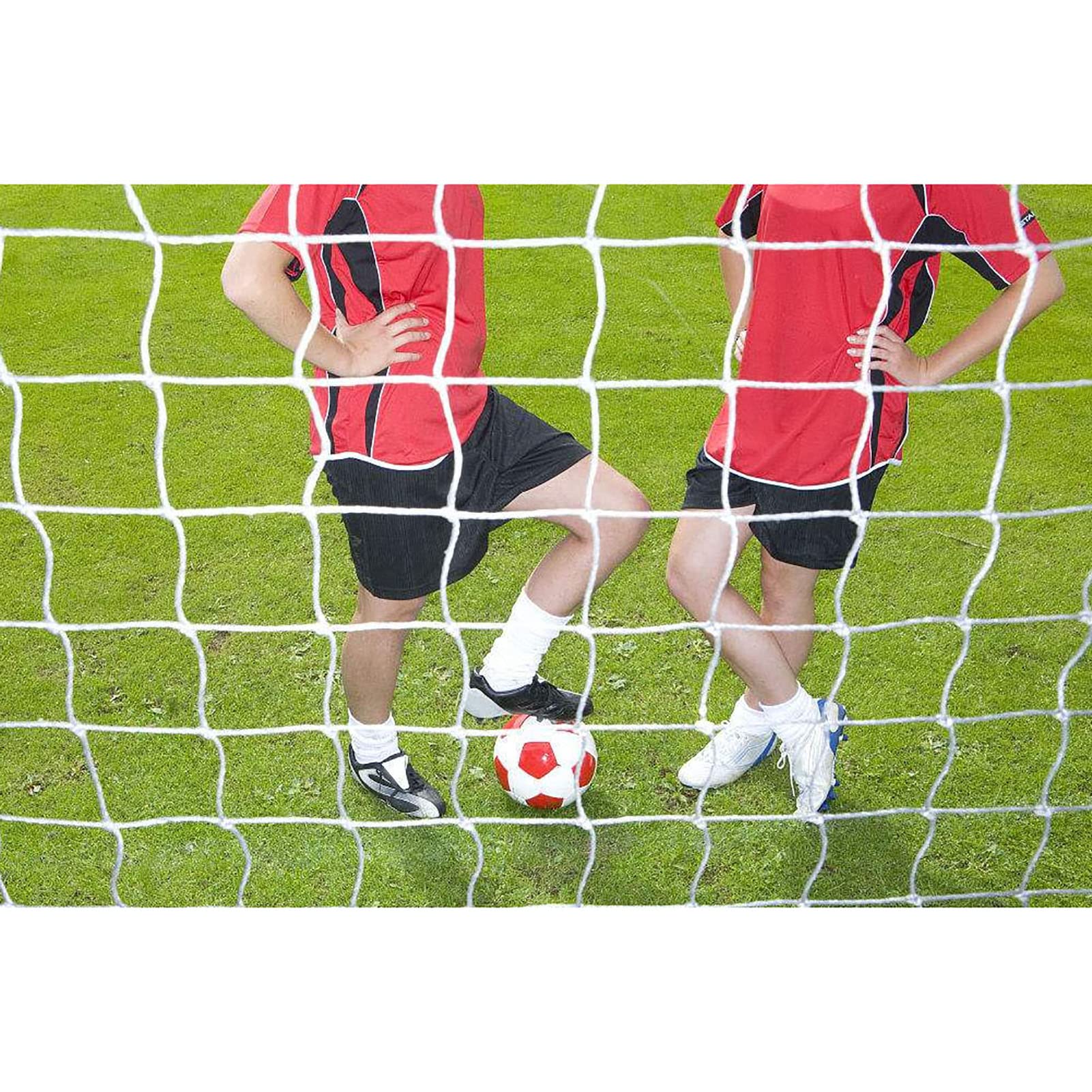 Soccer Goal Net,Full Size, 6 x 4ft / 8 x 6ft / 12 x 6ft / 24 x 8ft Soccer Goal Post Net for Sports Match Training(12X6FT)