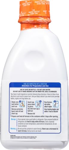 Similac Sensitive Infant Formula, for Fussiness & Gas Due to Lactose Sensitivity, Ready-to-Feed Baby Formula, 32-fl-oz Bottle