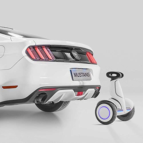 Segway Ninebot S Plus Smart Self Balancing Transporter - Pro Hoverboard for Adults & Kids Gift - Intelligent Following Robot - UL 2272 Certified, White