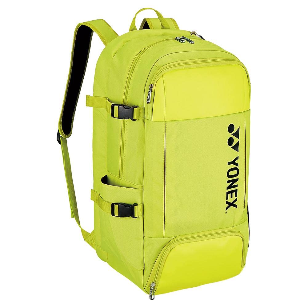 YONEX 82012 L (Lime Yellow) Active Tennis Badminton Racket Backpack (Large)