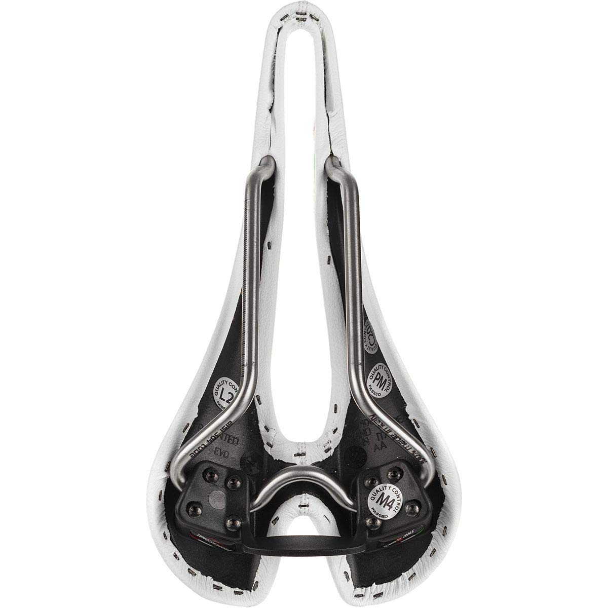 Selle Smp Evolution Saddle White, 129Mm