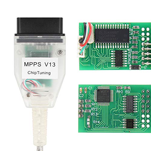 Washinglee V13MPPS ECU Programming Cable for EDC15 EDC16 EDC17 MED9.X ME7.X and Siemens PPD1/X, OBD2 ECU Chip Tuning Tool.