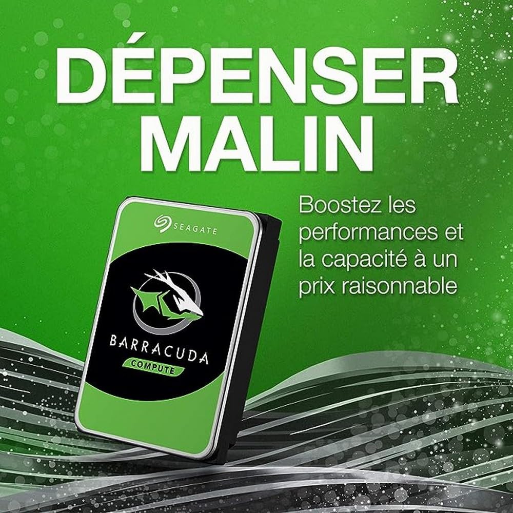 Seagate BarraCuda 4TB Internal Hard Drive HDD β 3.5 Inch Sata 6 Gb/s 5400 RPM 256MB Cache For Computer Desktop PC β Frustration Free Packaging ST4000DMZ04/DM004