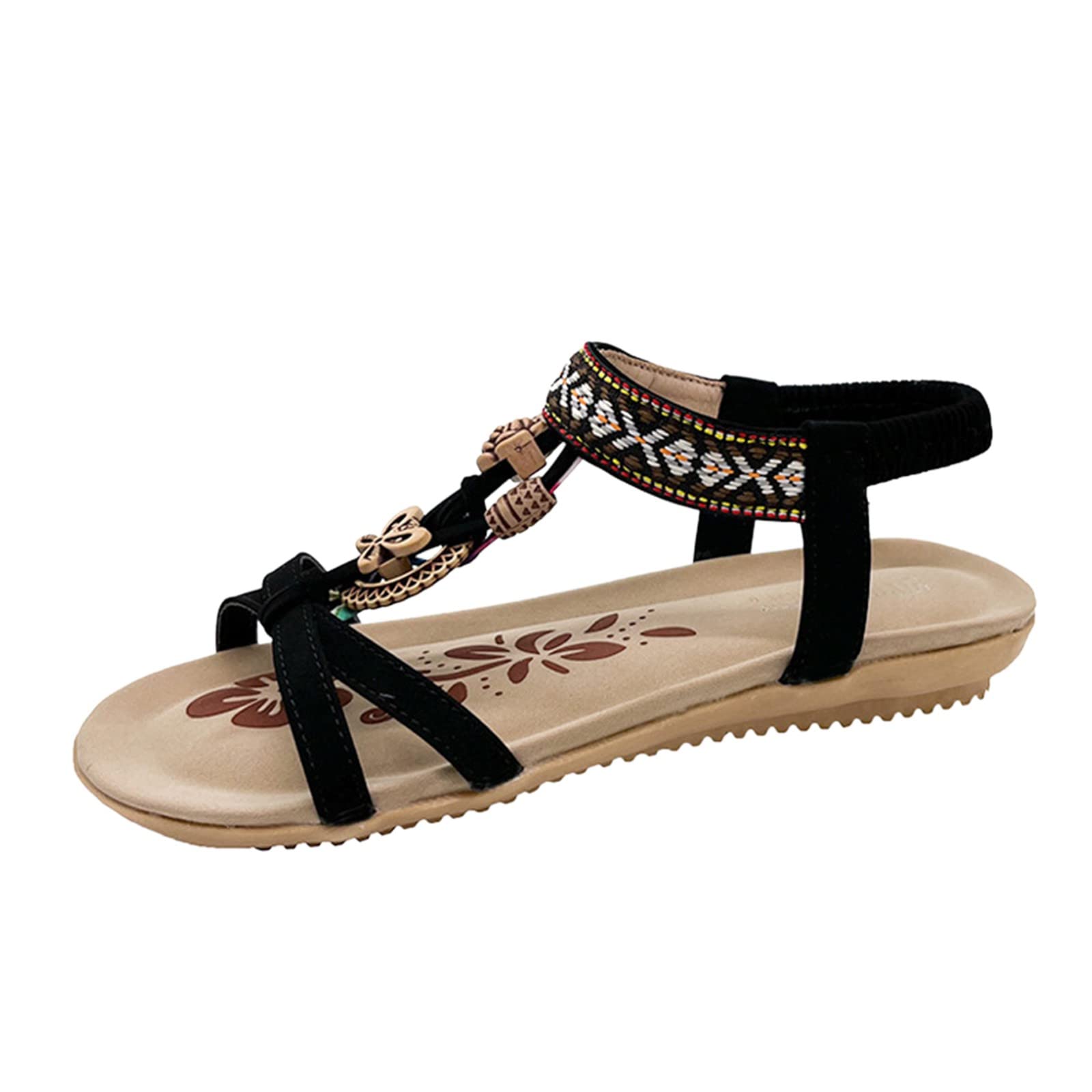 ZHOUXINGB Shoes for Women, Wide Flip Flops for Women Bling Sandals Size 7 Sneakers Vintage Shoes Knee High Slippers Sport Leopard Print Shoes Women