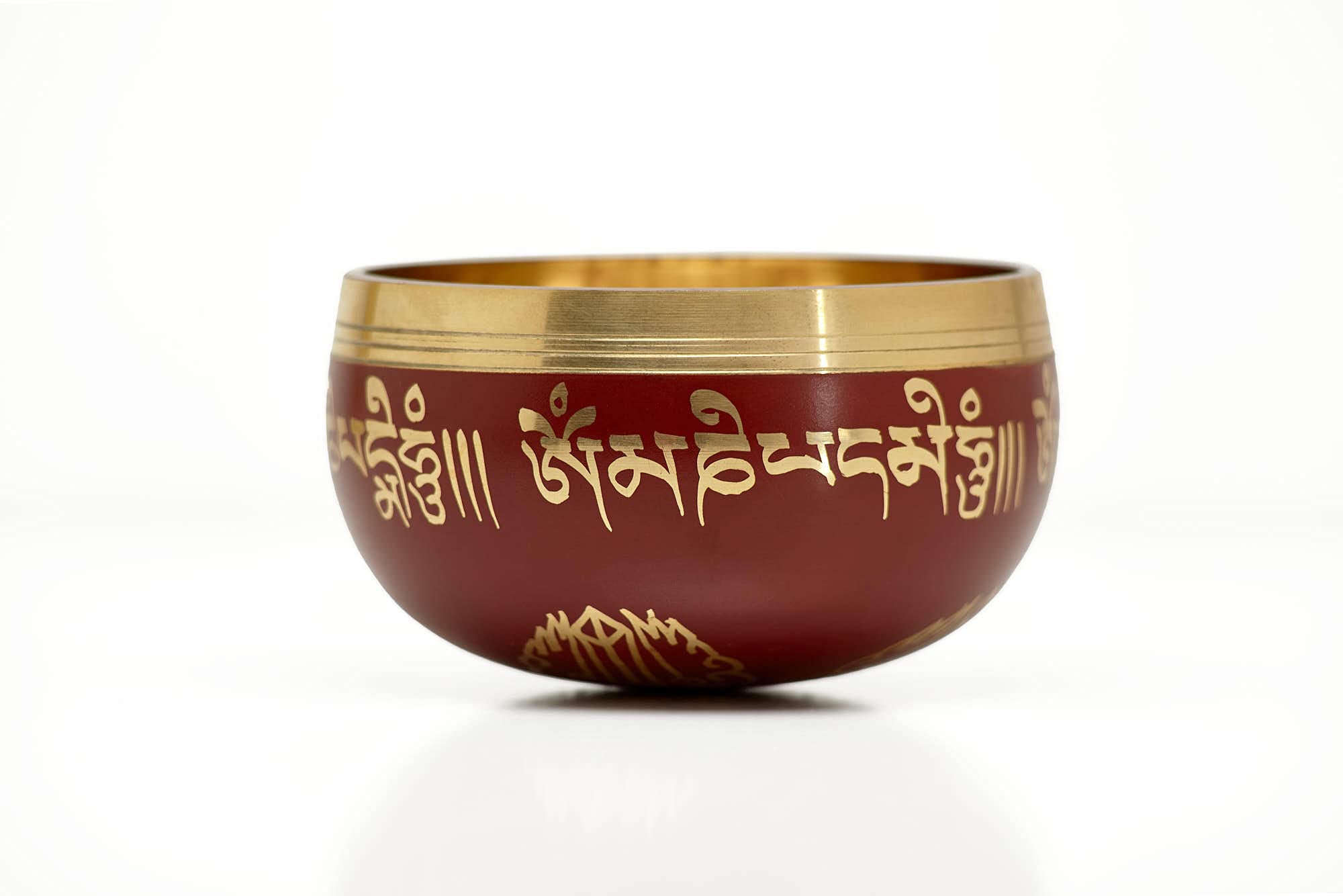 Tibetan sun singing bowl - Authentic handmade bowl for meditation sound chakra healing
