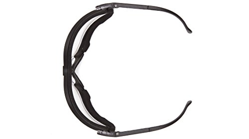 Pyramex V2G Safety Glasses, Black Frame/Indoor-Outdoor Mirror Anti-Fog Lens