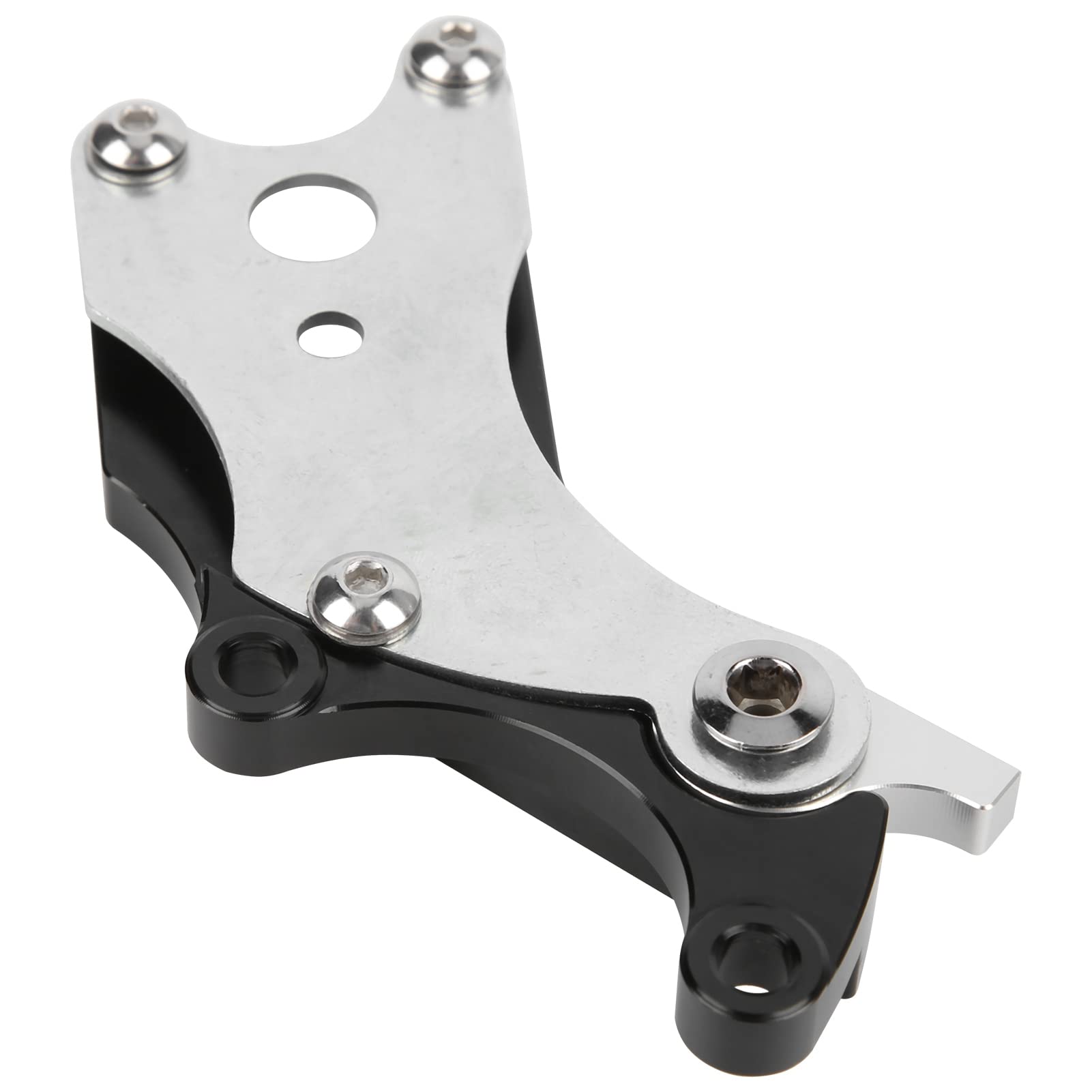 VGEBY Bike Disc Brake Adapter, Aluminum Alloy Brake Fixed Seat Adapter Converter CNC Integrated Molding Disc Brake Conversion Disc Brake Adapter Disc Brake Conversion
