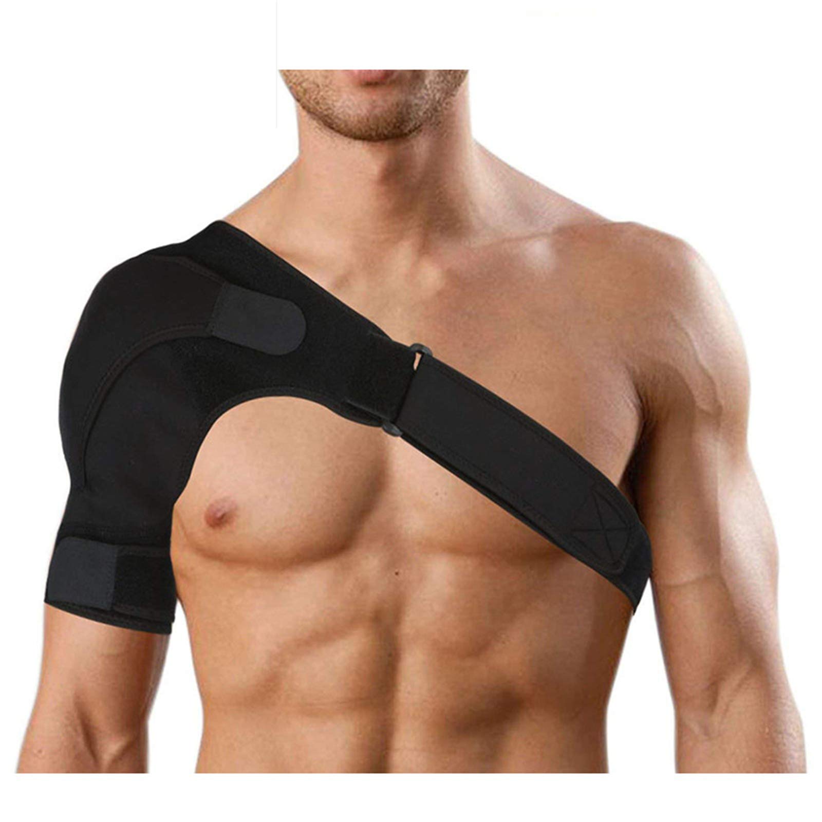 YUIJ Shoulder Brace for Men and Women,Orthopedic Care Compression Sleeve,Dislocated AC Joint, and Other Injuries