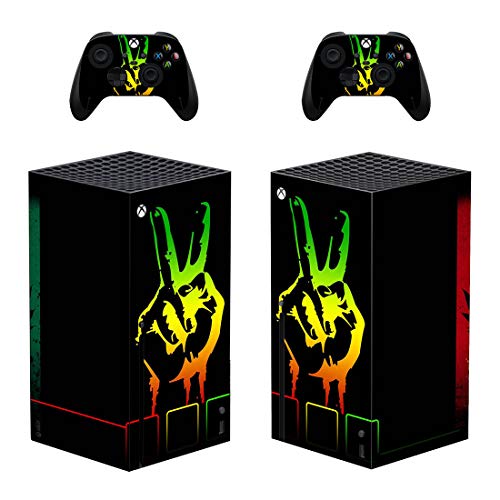 X-box-Series-X Console and 2 Controllers Skin Set - Paysage Color – X-box-Series-X Vinyl (only fit X-box-Series-X )