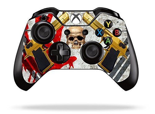 Skins Stickers for Xbox One Games Controller - Custom Orginal Xbox 1 Remote Controller Wired Wireless Protective Decals Covers - High Gloss Protector Accessories - Ghost Op