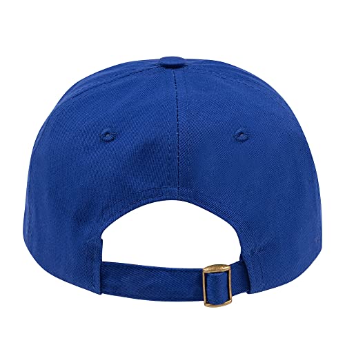 YOUR TEAM Men's Baseball Cap, B 1939-57 Fitted Cap Blue Adjustable Snapback Embroidered Dad Hat for Sports