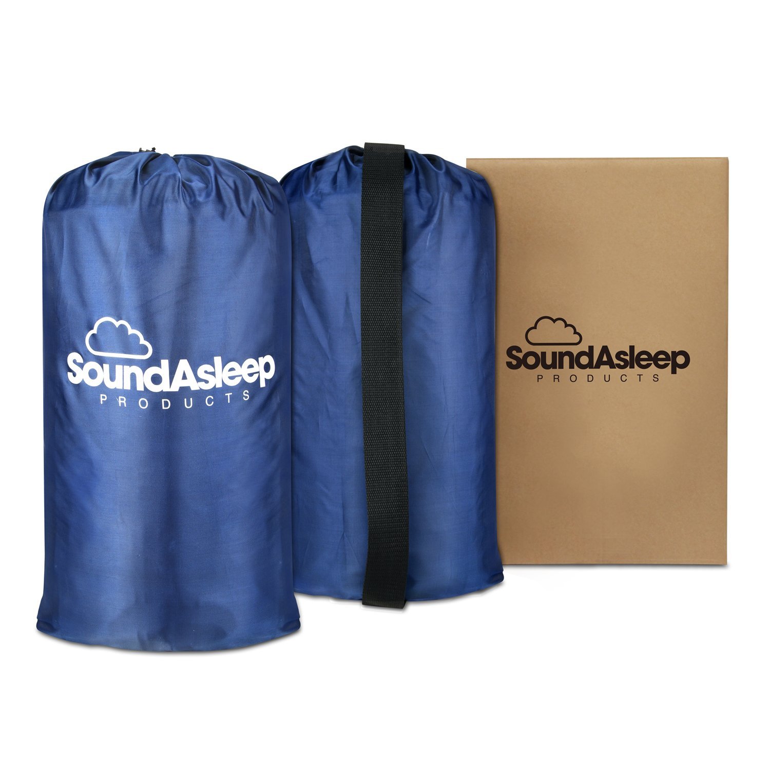 SoundAsleep Camping Series Air Mattress with Eco-Friendly PVC - Included Rechargeable Air Pump - Twin Size