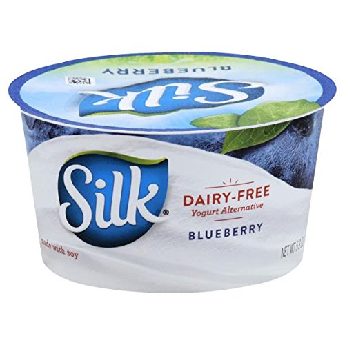 Silk Dairy-Free Yogurt, Blueberry, 5.3 Ounce (Pack of 8)