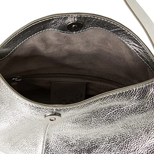 Vince Camuto womens Jehna Crossbody, Pewter, One Size US