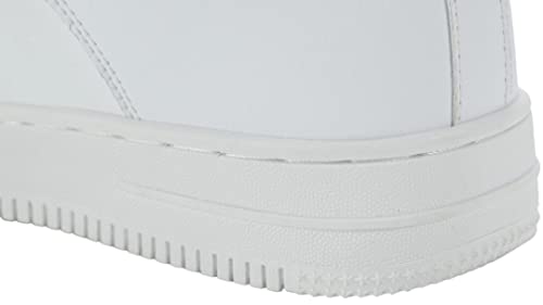 Unisex-Adult Basketball Shoe White