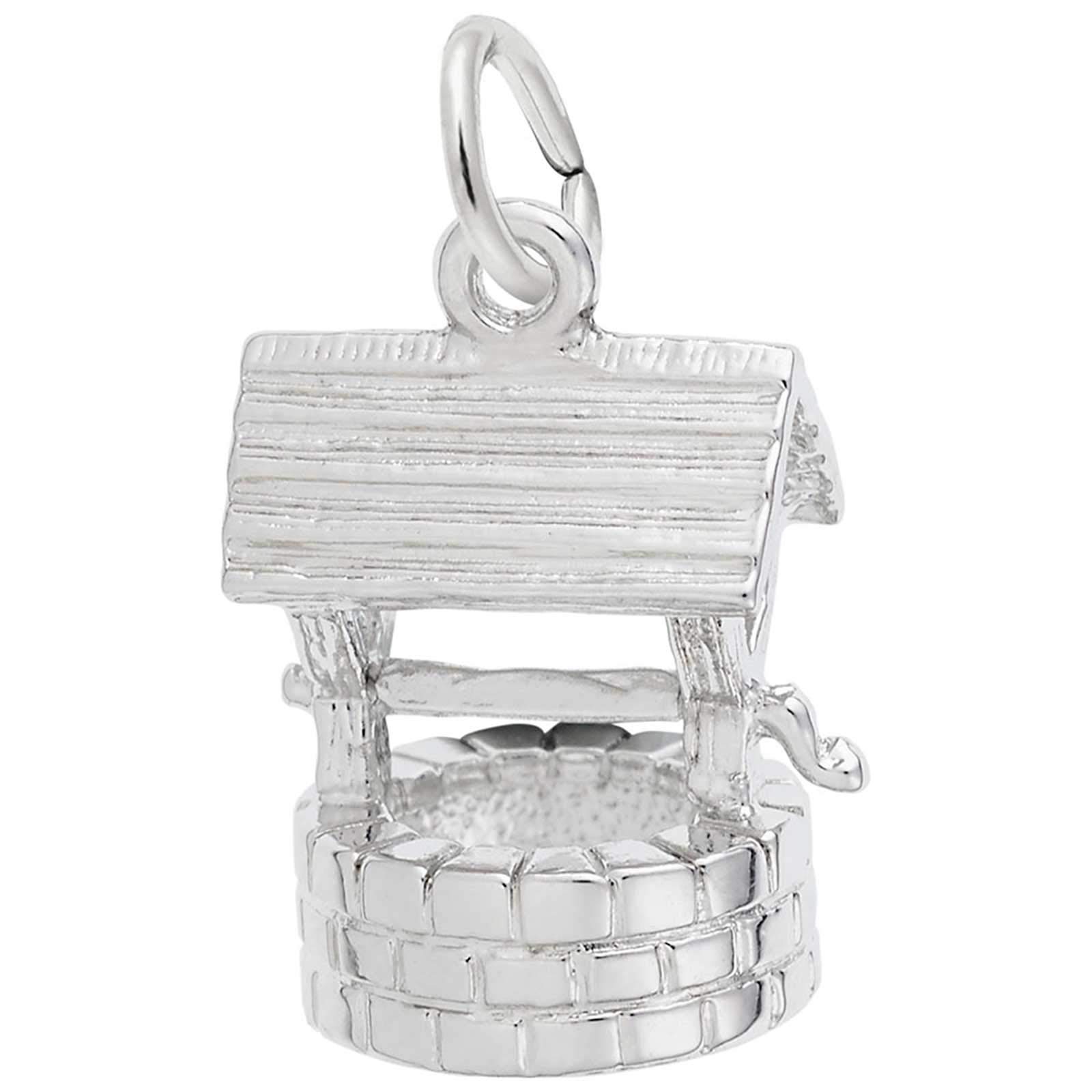 Rembrandt Charms Wishing Well Charm, Sterling Silver