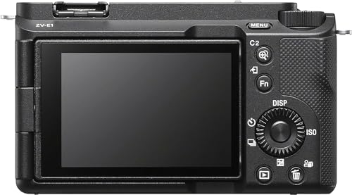 Sony Alpha ZV-E1 Full-Frame Interchangeable Lens Mirrorless Vlog Camera with 28-60mm Lens - Black Body