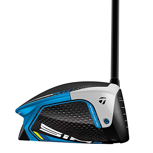 TaylorMade SIM 2 Driver Mens Left Hand Graphite Stiff 10.5 Degree Tensei AV Raw Blue