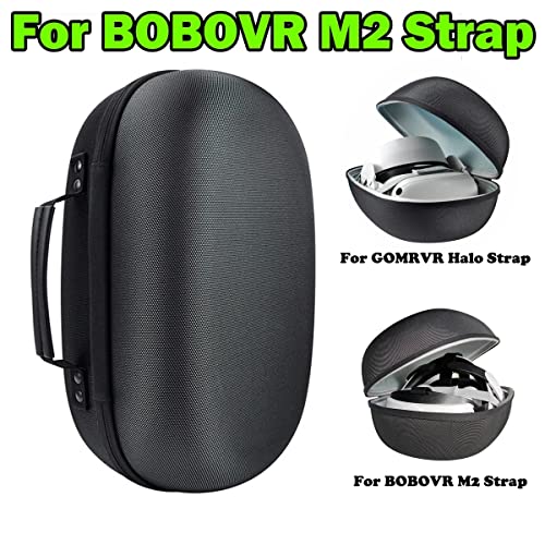 Oculus Quest 2 Carrying case,Case for Oculus Quest 2 Halo Strap Improvements Hard EVA Carrying Travel Bag VR Accessories