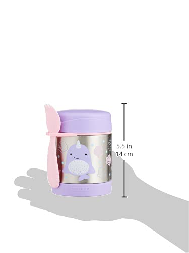 Skip Hop Insulated Baby Food Jar, Zoo, Narwhal