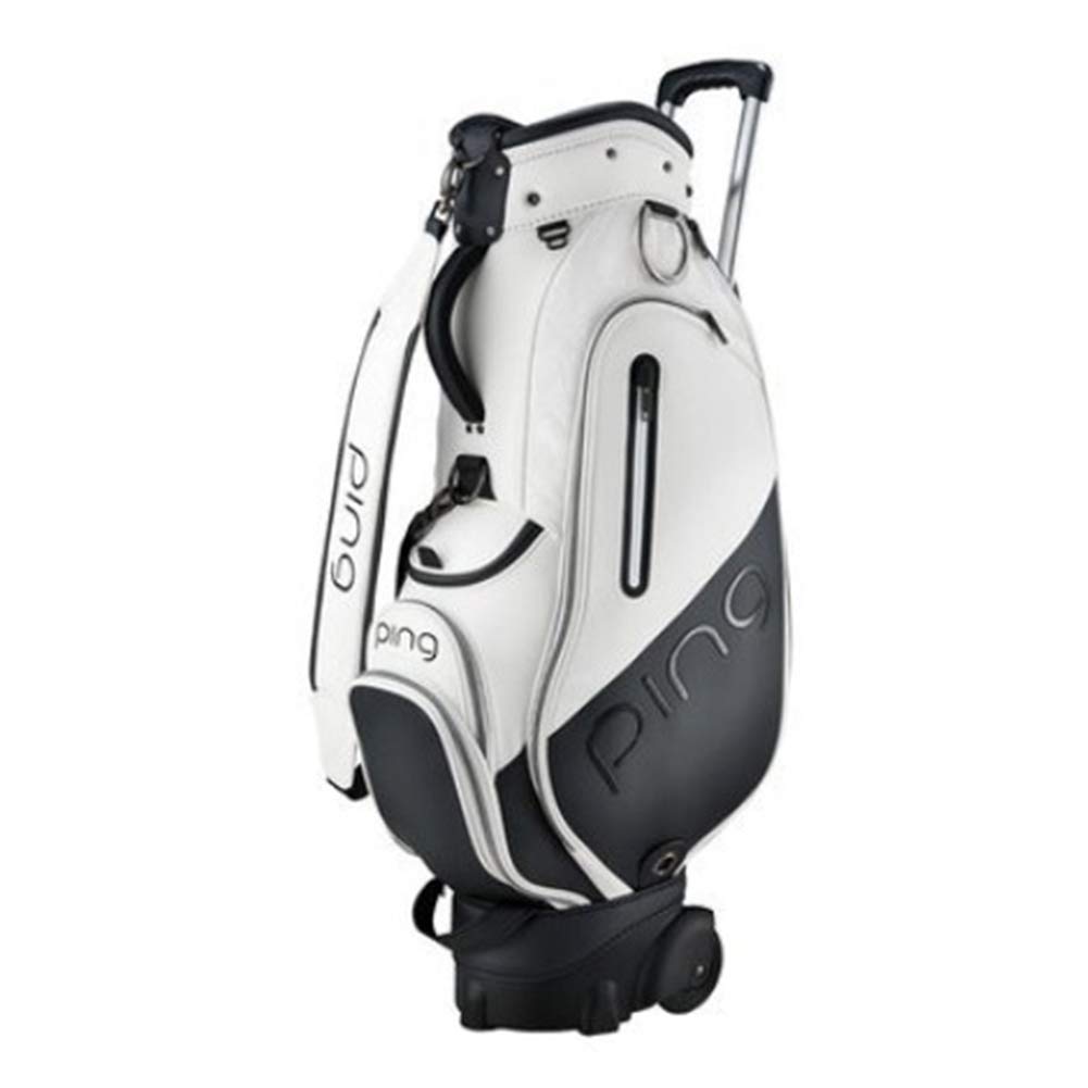 TULGIGS Samyang International Genuine 2021 Ping Sporty Star Wheeled Caddy Bag (WHITE)
