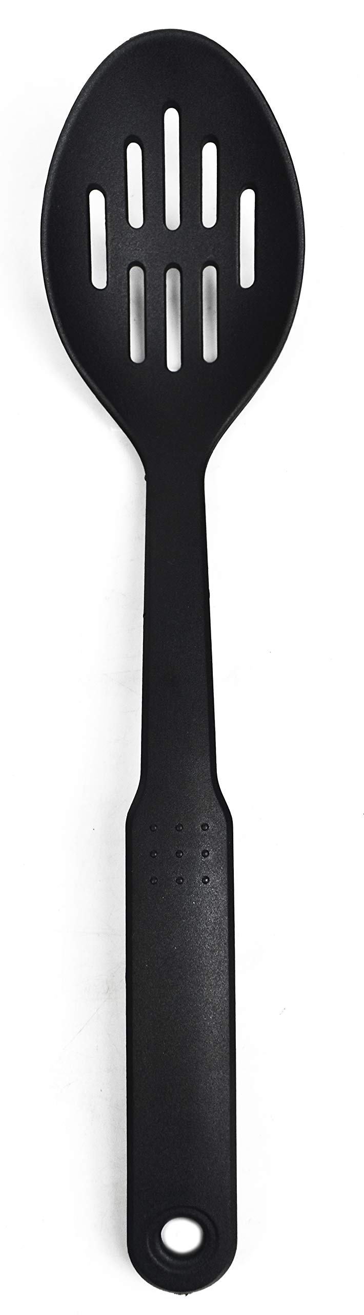 Set of 12 Nylon Cooking Utensils - Slotted Spoon/Solid Spoon/Slotted Spatula/Solid Spatula/Ladle/Pasta Fork - 11.75" to 12.5" (12)