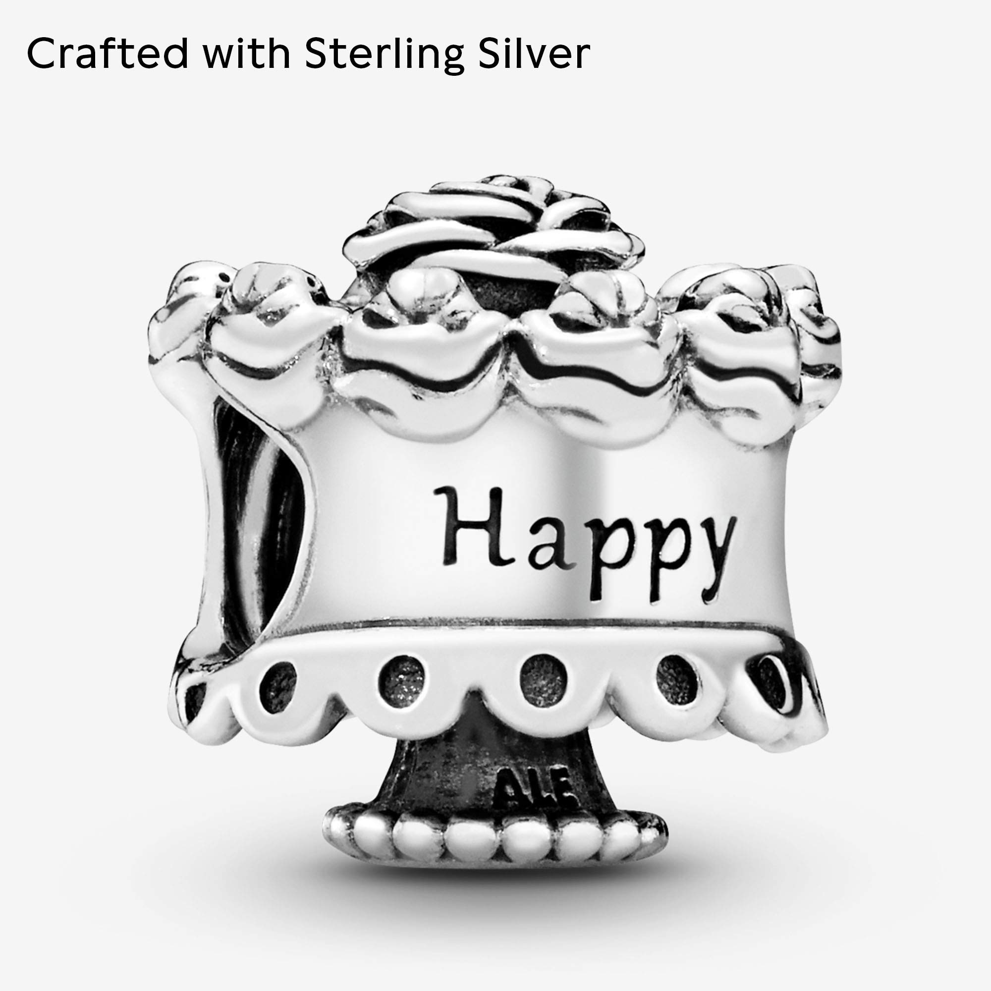 Pandora Jewelry Happy Birthday Sterling Silver Charm