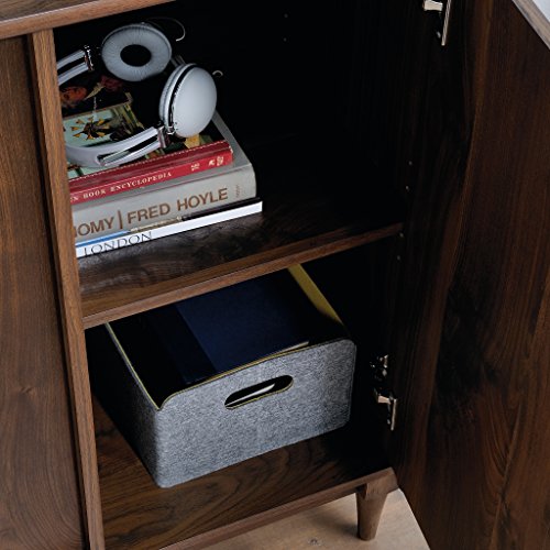 Sauder Harvey Park Entertainment Credenza, For TV's up to 55", Grand Walnut finish
