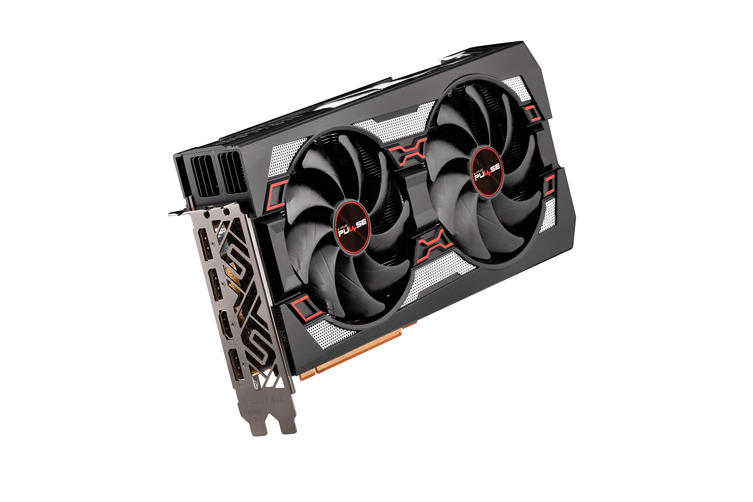SAPPHIRE 11293-01-20G Radeon Pulse RX 5700 Xt 8GB GDDR6 HDMI/ TRIPLE DP OC w/ Backplate (UEFI) PCIe 4.0 Graphics Card